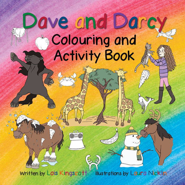 Dave and Darcy Colouring and Activity Book – The British Horse Society Shop
